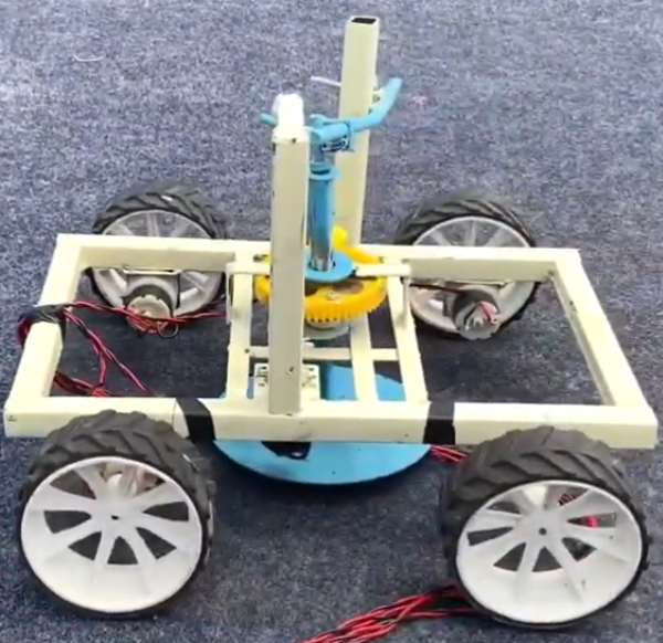 360 degree Rotating Vehicle mechanical engineering final year Project ...