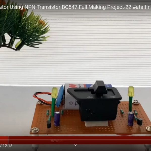 Bike left right indicator Using NPN Transistor BC547 | One Stop For All ...