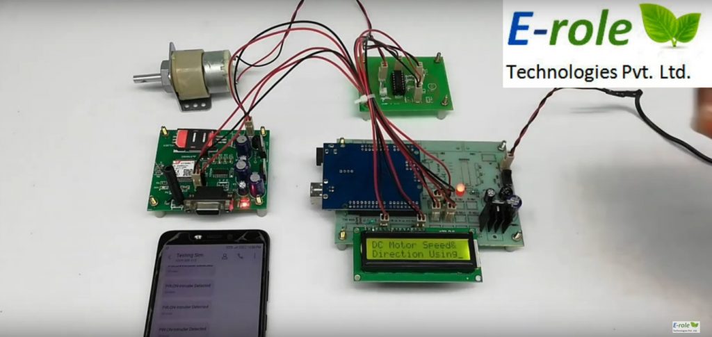 DC Motor Speed and Direction Control Using GSM Electronics Engineering ...